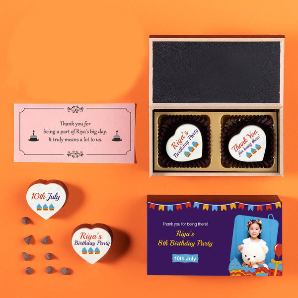 Birthday Return Gifts - 2 Chocolate Box - All Printed Chocolates (Samp ...